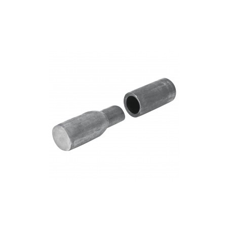 Bisagra tubular, soldable, 1/2'
