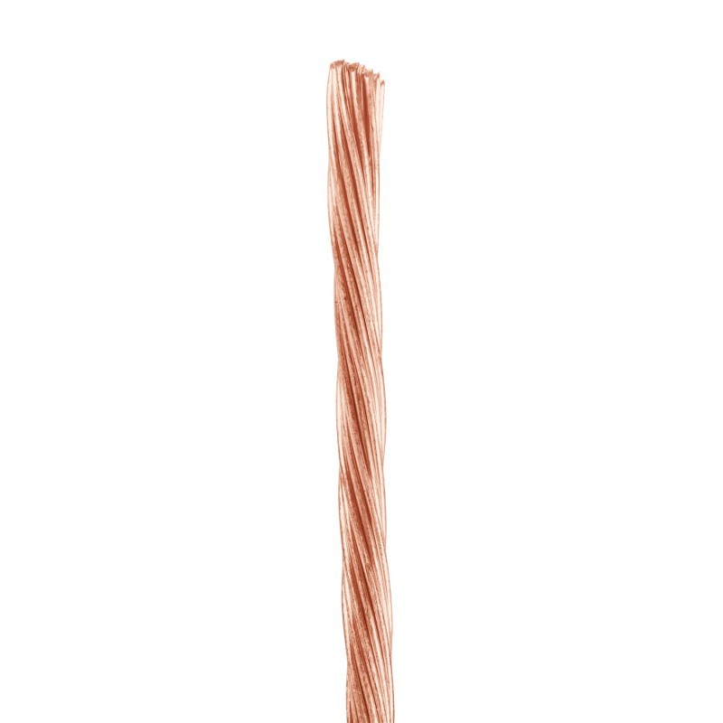Cable cobre desnudo calibre 12 AWG, 25 m